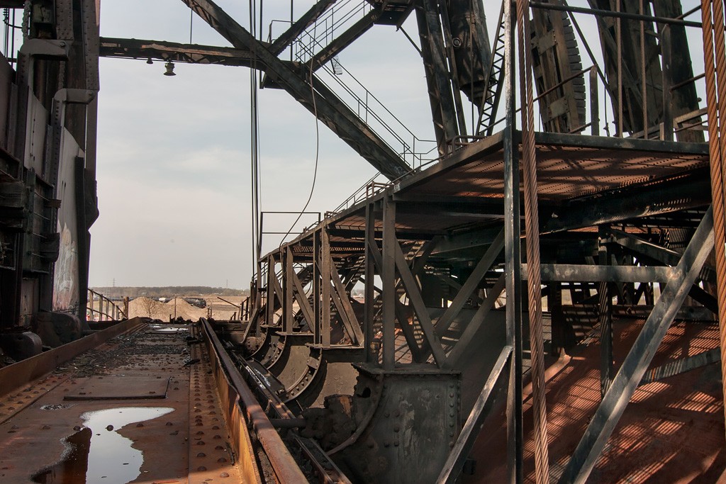 Blinding Light - Photos of the Abandoned McMyler Coal Dumper